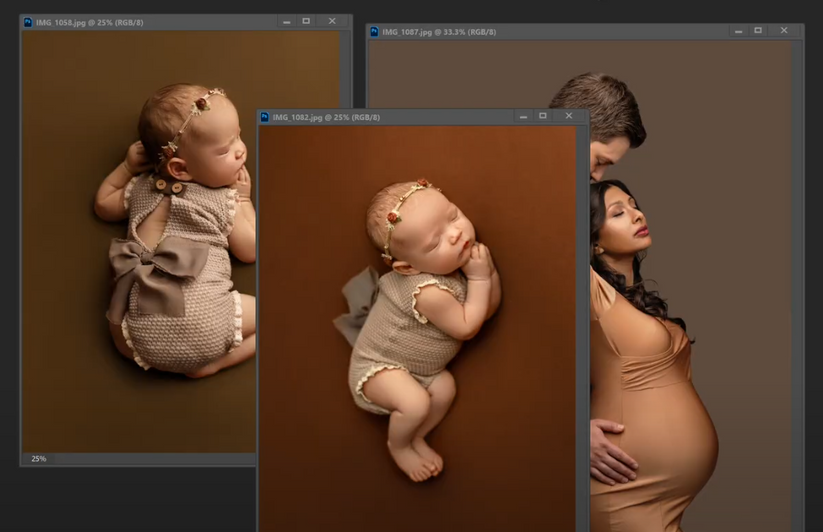 Backdrop Color Change - Photoshop - Video Tutorial – SunnyMelon Newborn ...